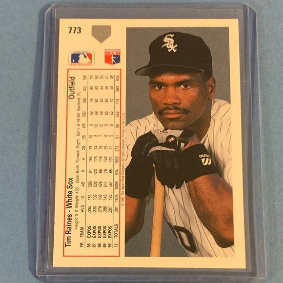 Upper Deck | Toys | Tim Raines 773 991 Upper Deck Baseball Trading Card ...